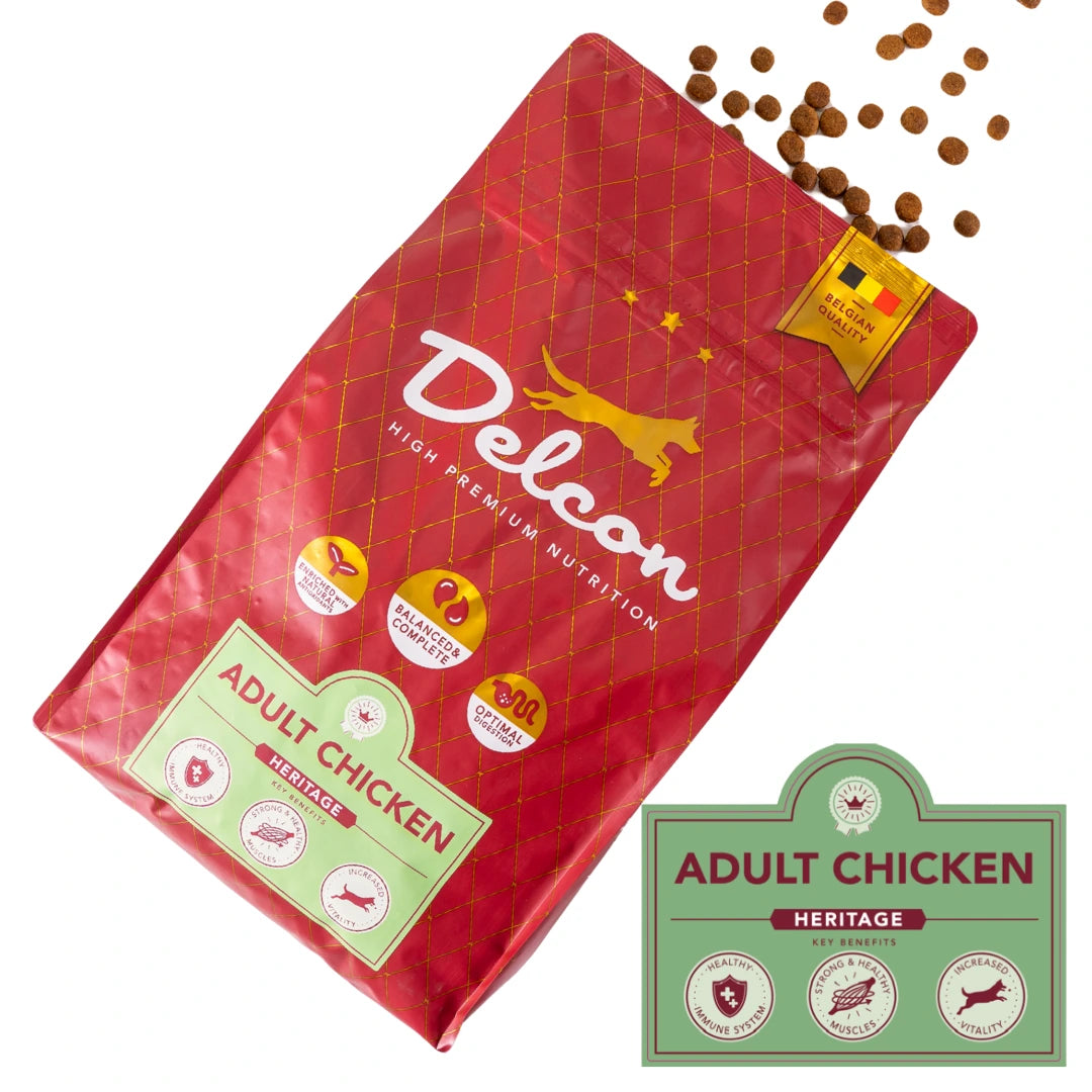 Delcon Adult Chicken, Kwalitatief hondenvoer op maat, Koop hier ...