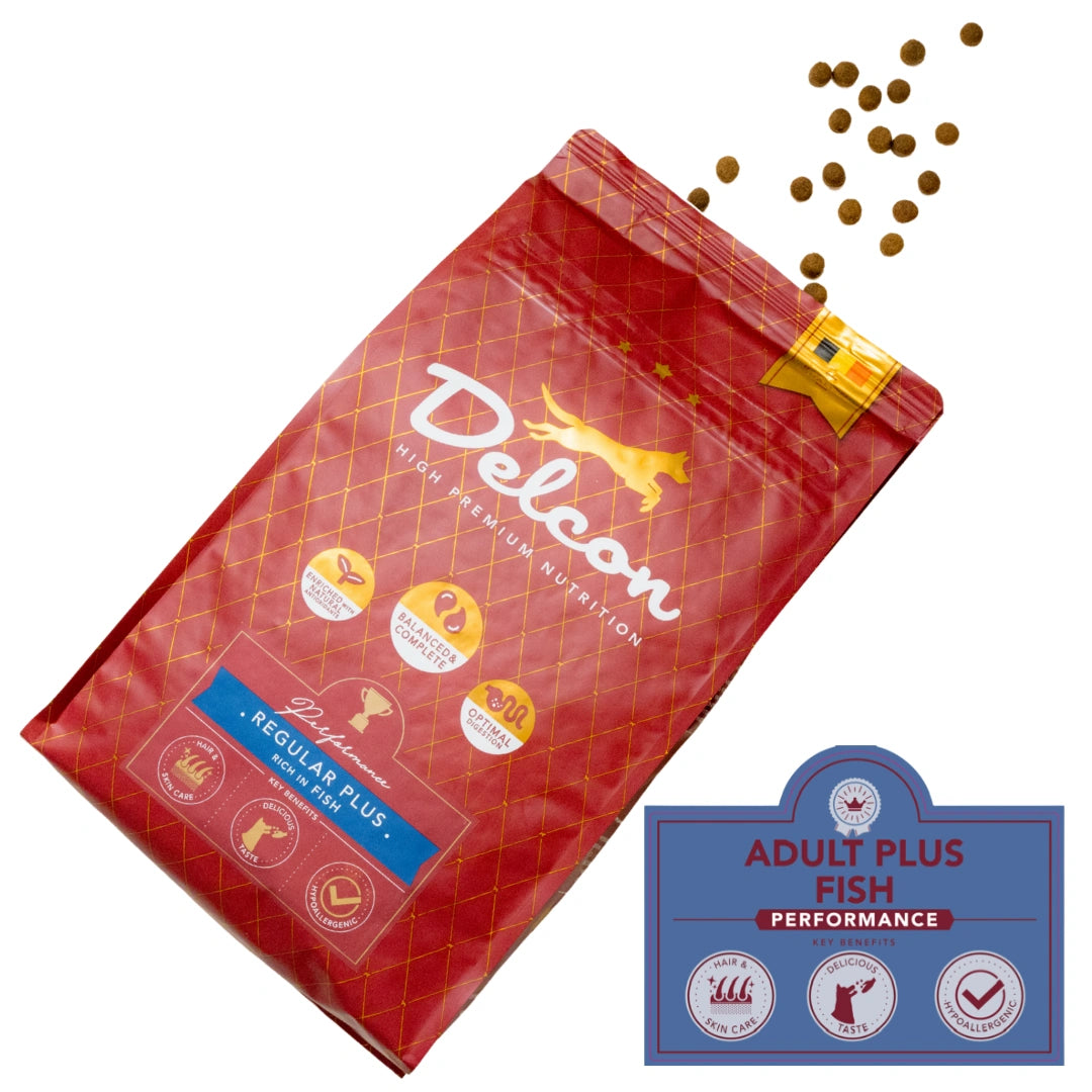 Delcon Regular Plus Fish, Kwalitatief hondenvoer op maat, Koop hier ...